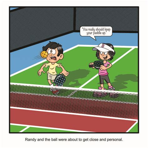 Funny Pickle Ball Cartoon At Zoe Nixon Smith Blog