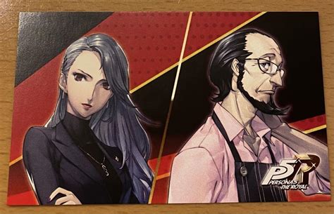 ペルソナ5 P5 神戸限定配布 飲食店コラボ 特典カード 佐倉惣治郎 新島冴 By メルカリ