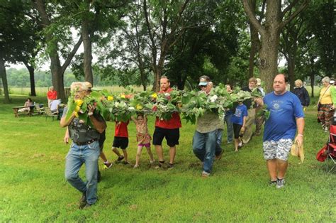 Summer New Life Celebrated Swedish Style At Chellberg Farm