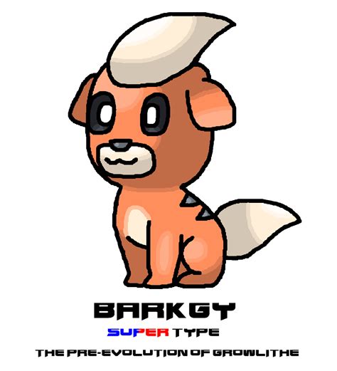 Barkgy Pre Evolution Of Growlithe By Ericgl1996 On Deviantart