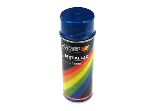 Motip Metallic Blue Spray Paint Puch Moped Parts Shop