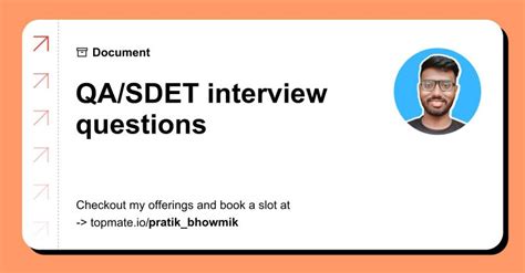 Pratik Bhowmik On Linkedin Qasdet Interview Questions With Pratik Bhowmik