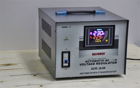 Стабилизатор на ток и напрежение 3kw с лед дисплей Bulpower