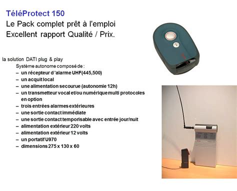 Systèmes De Protection Travailleur Isolé Ascom Téléprotect