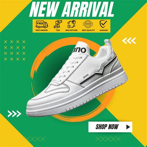 Jual NEW Bisa COD Sepatu Sneakers Pria Import Casual Kuliah Fashion