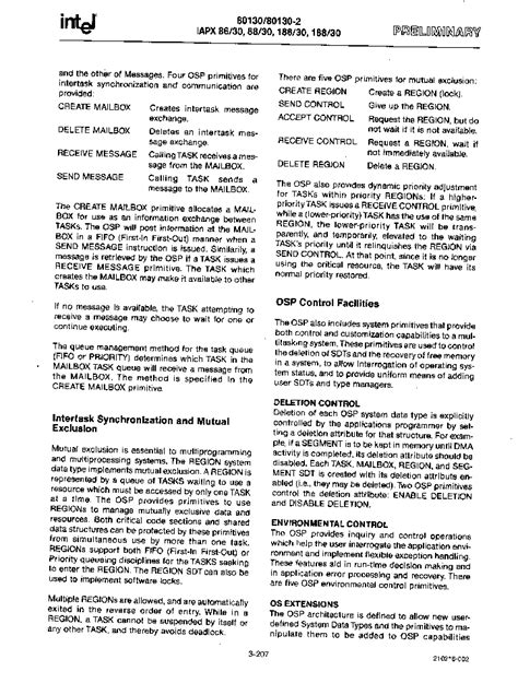 8088 Datasheet1022 Pages Intel Operating System Processor