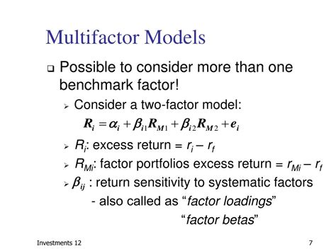 PPT Arbitrage Pricing Theory And Multifactor Models PowerPoint Presentation ID