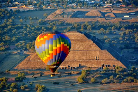 Vuelo En Globo Aerostático Sobre Teotihuacán Journeylife