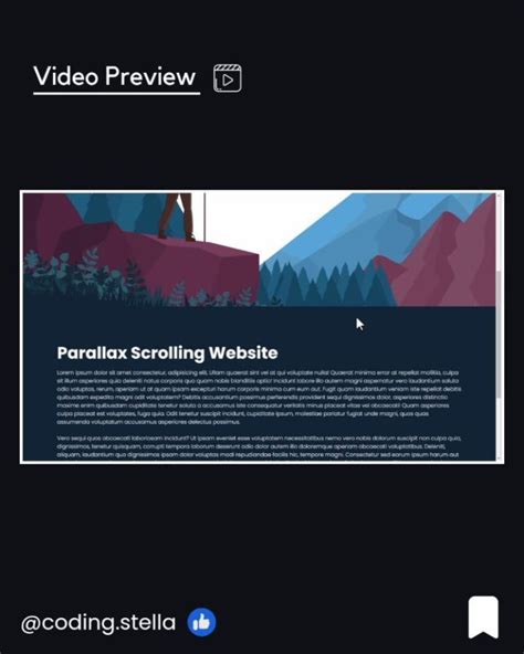 Stella • Coding • Html • Css • Javascript Parallax Website Mount Everest Html Css Js ⛰️🗻