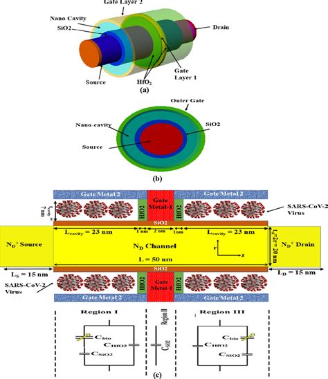 A 3 Dimensional View Of Dmdl Gaa Nw Fet B Vertical Cross Sectional View