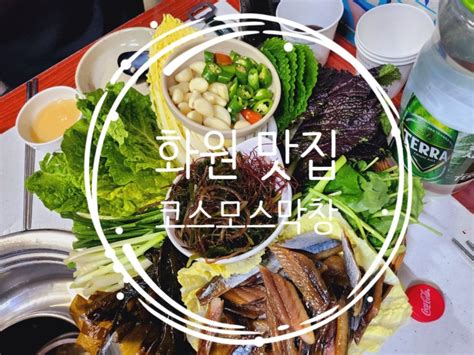 대구 화원 술집과메기 맛집으로 유명한 코스모스막창 네이버 블로그