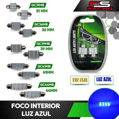 Foco Luz Interior Azul Grupo Collin´s