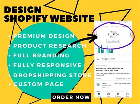 design and redesigned shopify website shopify store design upwork