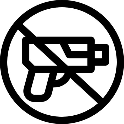 Guns Basic Rounded Lineal Icon