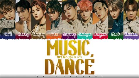 NCT MUSIC DANCE Lyrics Color Coded Han Rom Eng YouTube