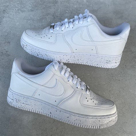 Custom Air Force 1 Small Splash Soles Only Ta Customs