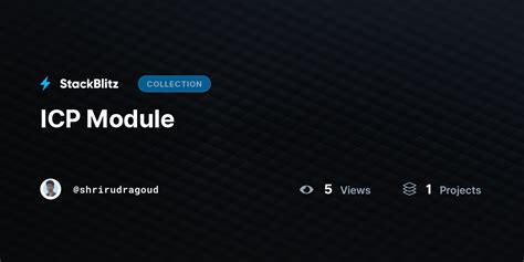 Icp Module By Shrirudragoud