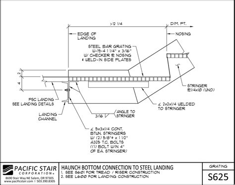 Grating Stairs And Landings Pacific Stair Corporation