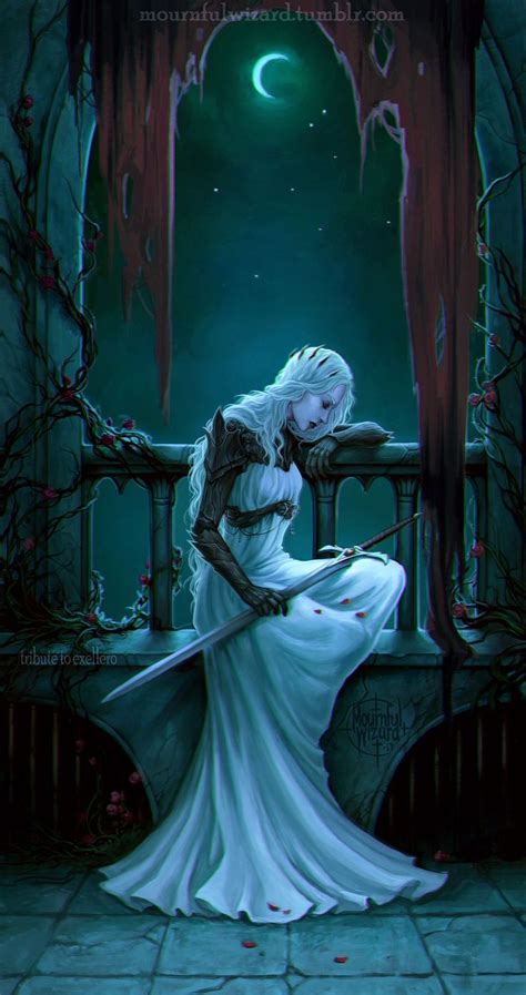 Artstation Margesh Mournfulwizard Arte De Fantasía Oscura