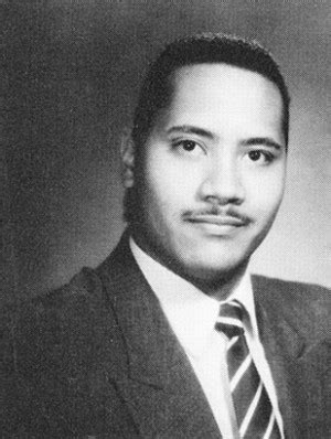 Dwayne Johnson As A Senior At Freedom High School In Bethlehem