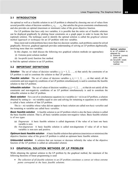 SOLUTION Graphical Method For Lpp Studypool