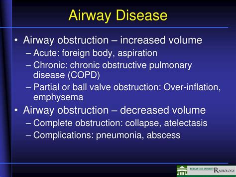 Ppt Airway Disease Powerpoint Presentation Free Download Id1836815