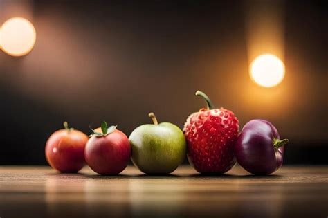 Premium Ai Image Vibrant Collection Of Healthy Fruit And Vegetables