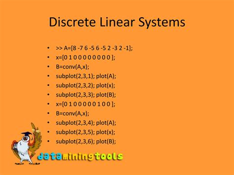 Matlab Discrete Linear Systems Pptx