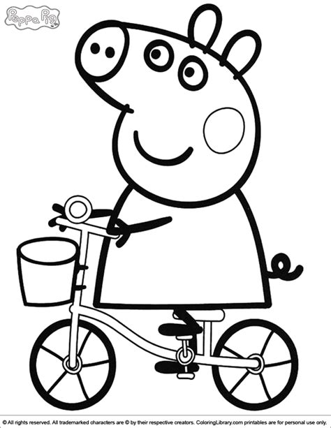 111 dessins de coloriage peppa pig à imprimer sur LaGuerche Page 1