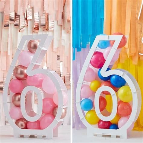 Mosaic Numbers Template Etsy