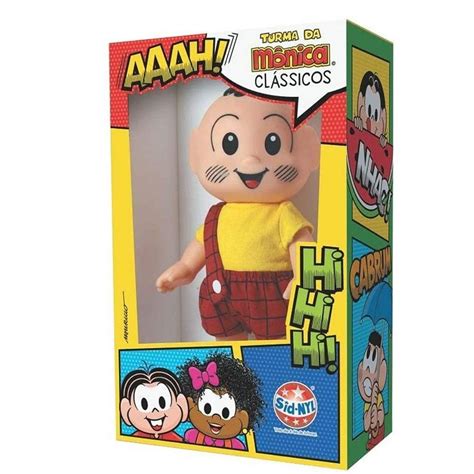 Boneco Turma da Monica Clássicos Vinil Cascão Lojas França