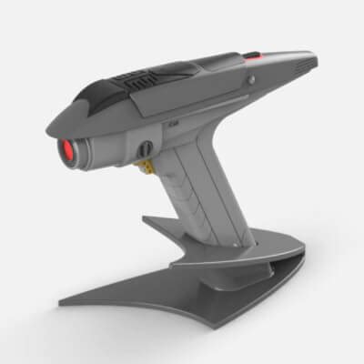 Star Trek Picard Phaser D Model By MakerLab