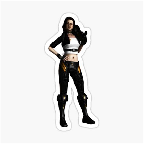 Miranda Lawson Sticker For Sale By Thenrdcommander Redbubble