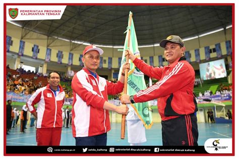 Setda Prov Kalteng Provinsi Kalimantan Tengah Resmi Ditunjuk Sebagai Tuan Rumah Pekan Olahraga