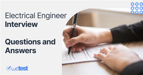 Electrical Engineer Interview Questions And Answers Ultimate Guide Wetest