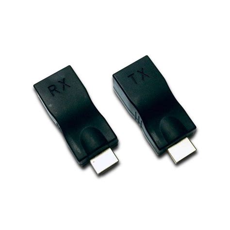 Extensor 01 Portas HDMI Full HD 3D até 30 Metros via Cabo de Rede Cat5e 6