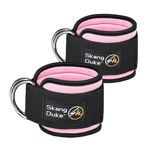 Gym Ankle Straps For Cable Machines Fitness Padded Ankle Cuffs Strap