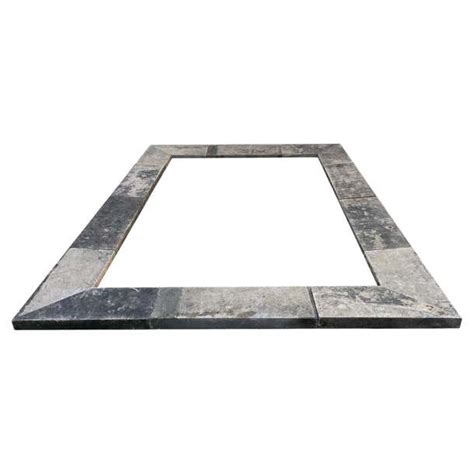 Reclaimed Rectangular Composition Stone Pond Surround For Sale At 1stdibs