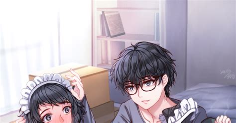 ペルソナ5 Sadayo ＆ Joker 同棲引っ越し中の主貞 弥音🔞fanbox🔞のイラスト Pixiv