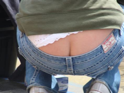 Sexy Butt Cracks Jeans Cumception