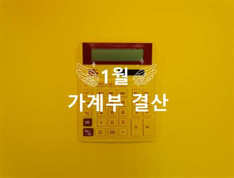 1월 가계부 외벌이 5인 가족 현실 가계부 인생 첫 가계부 네이버 블로그