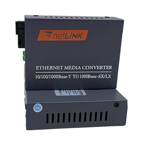 Convertidor De Medios De Fibra Óptica Mode 101001000m
