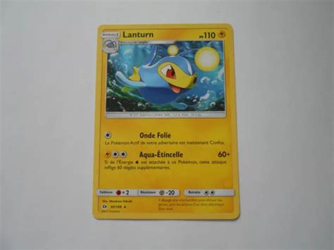 CARTE POKEMON SL1 Soleil Et Lune 50 149 Lanturn PV110 RARE FR EUR