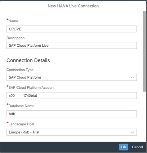 SAP ABAP Central SAP Analytics Cloud Live Data Connection To SAP Cloud Platform