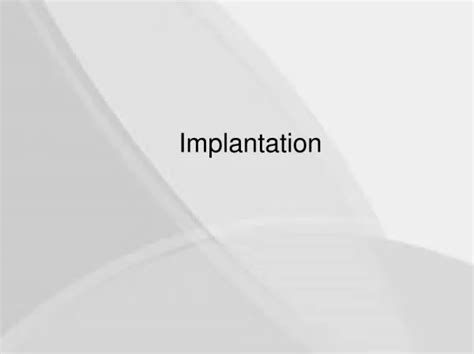 Ppt Fertilization And Implantation Powerpoint Presentation Free
