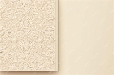 Premium Photo Elegant Blank Notebook Frame Background