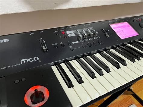 Korg M50 Synthesizer Workstation Keyboard 61 Key Semi Weighted Natural Touch Hobbies And Toys