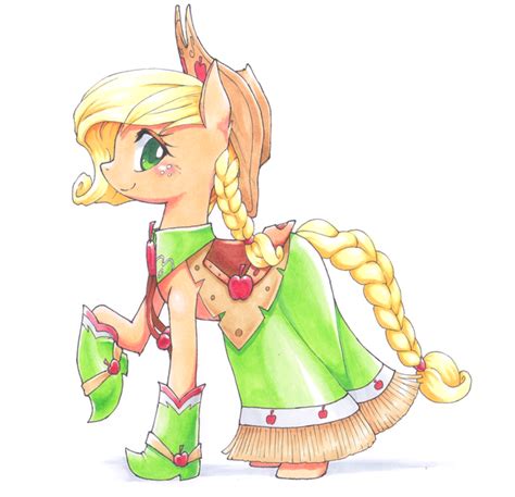 969941 Applejack Artist Hashioaryut Clothes Derpibooru Import