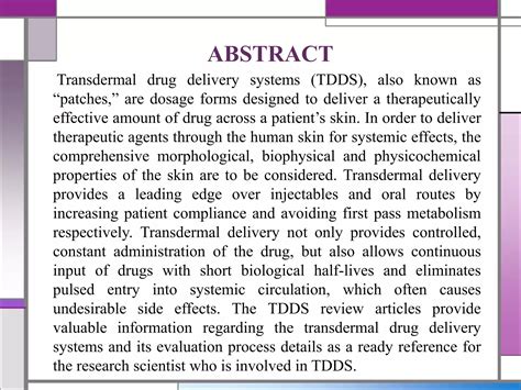 Tdds Ppt