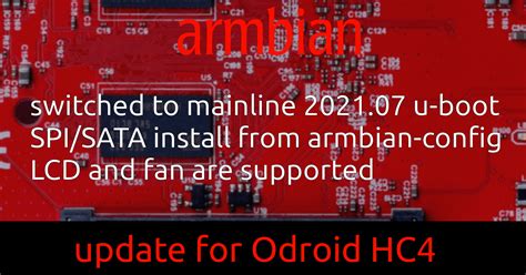 Boot From Ssd Using Hardkernels Odroid Hc4 Odroid N2 N2 Armbian Community Forums